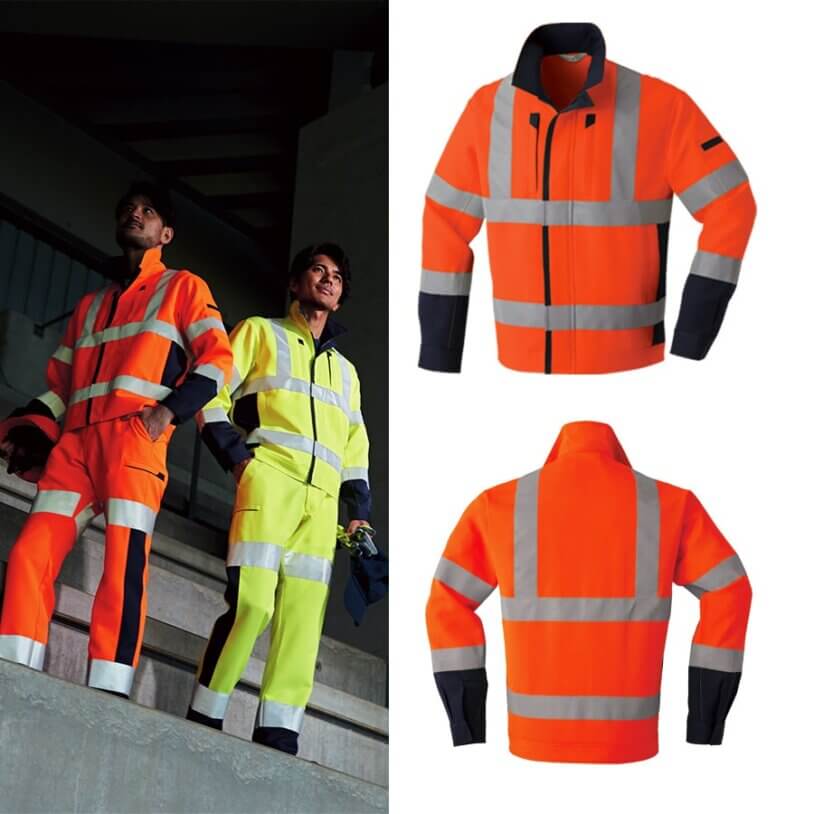 【製品案内】高視認ブルゾン E787 - 株式会社Asahicho｜ワークウェアの企画・製造販売を行う広島県府中市のアパレルメーカー