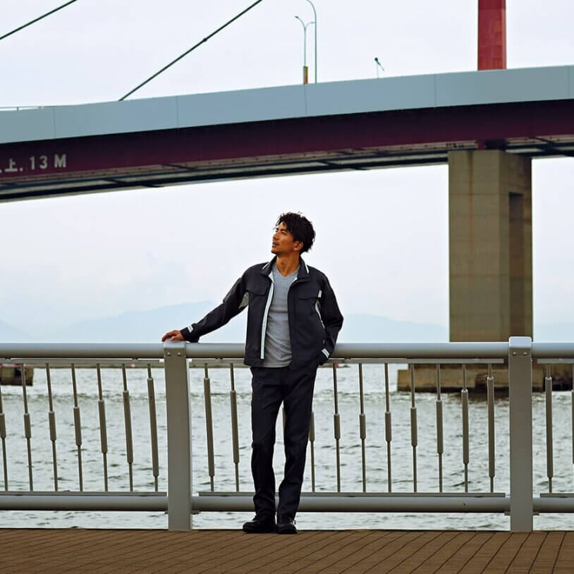 【2023-2024秋・冬 新商品】ブルゾン E870 - 株式会社Asahicho｜ワークウェアの企画・製造販売を行う広島県府中市のアパレルメーカー