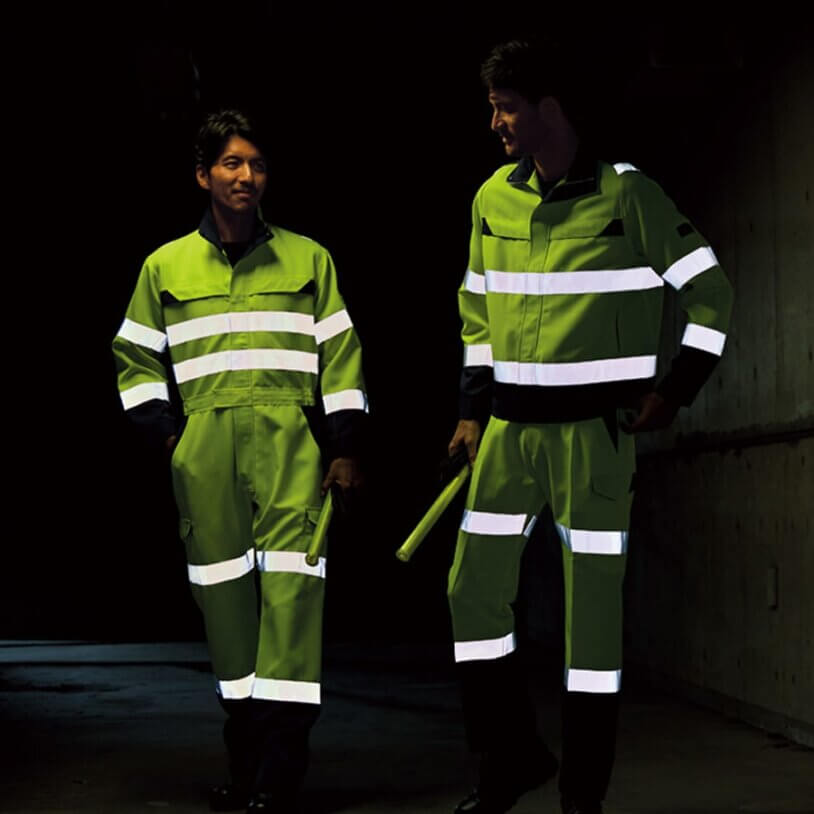 【2024-2025AW】高視認ツナギ E783 - 株式会社Asahicho｜ワークウェアの企画・製造販売を行う広島県府中市のアパレルメーカー